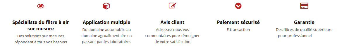 Isofilter : filtres pour cabine de peinture, centrale traitement d'air ...